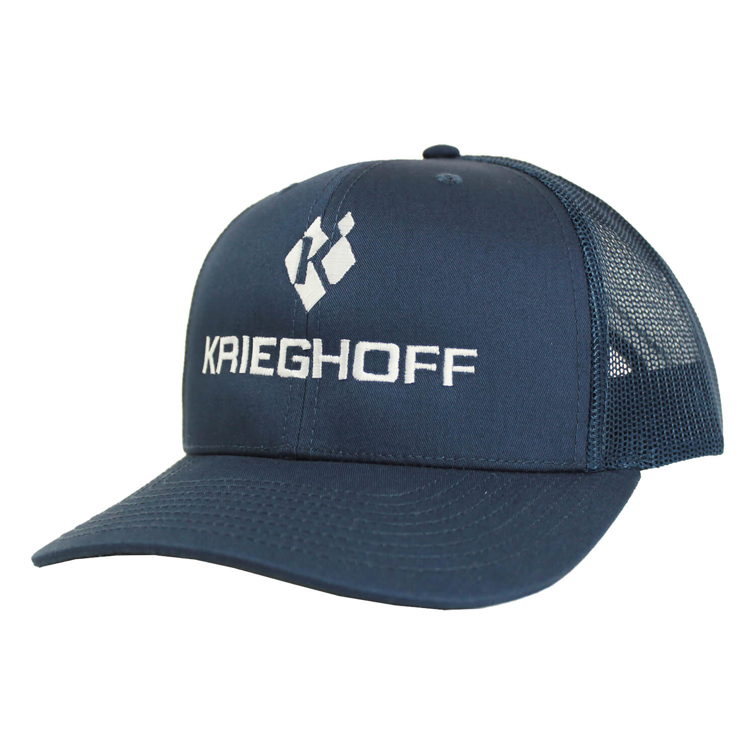 Krieghoff "Richardson" Trucker Hat, Blue | Krieghoff